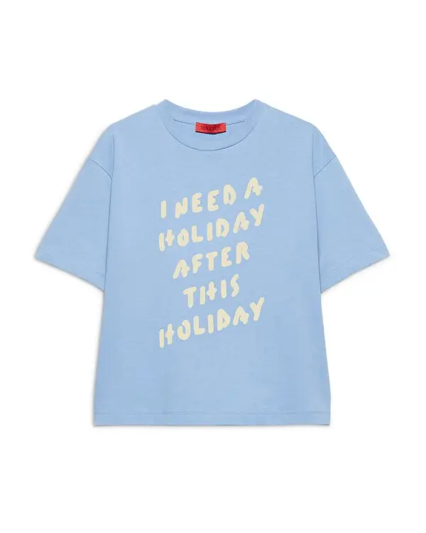 Max & Co. Boxy Crewneck T-shirt