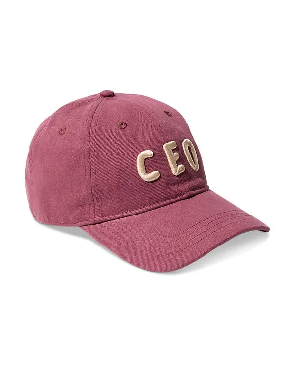 Max & Co. X Pietro Terzini Ceo Baseball Cap - Bordeaux