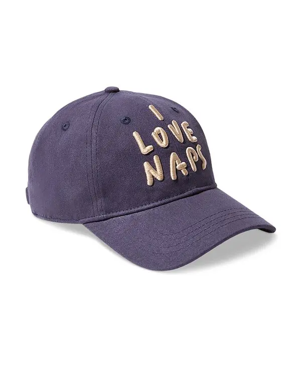 Max & Co. X Pietro Terzini I Love Naps Baseball Cap - Navy