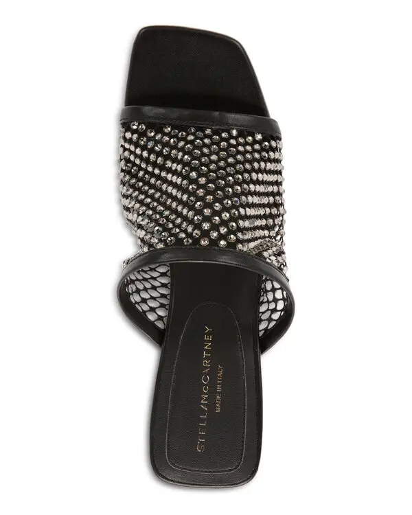 Stella McCartney Crystal Mesh 65 Mules