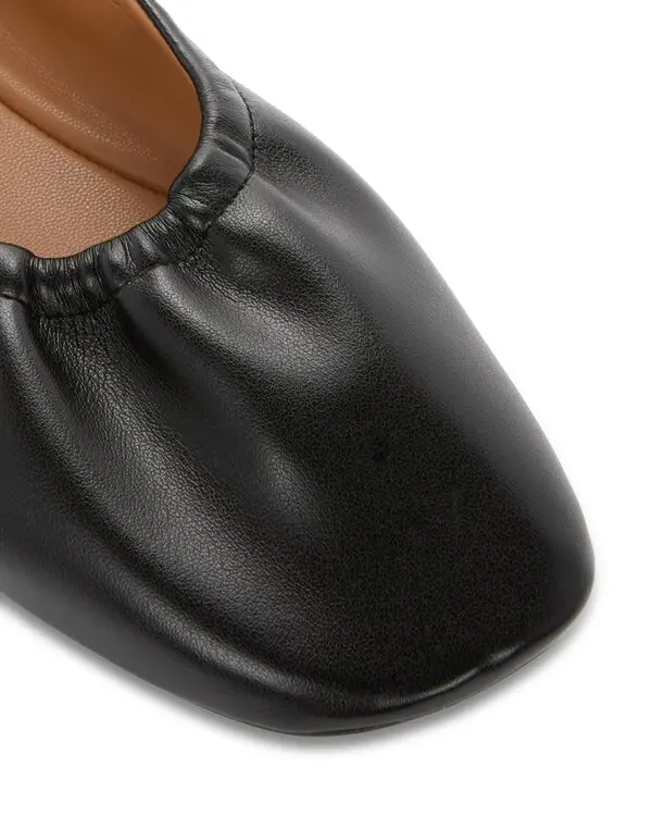 Stella McCartney Embellished Stretch Ballet Flats - Black