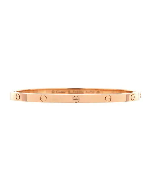 CARTIER Small Love Bracelet 18k Rose Gold - Pink