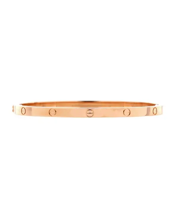 CARTIER Small Love Bracelet 18k Rose Gold