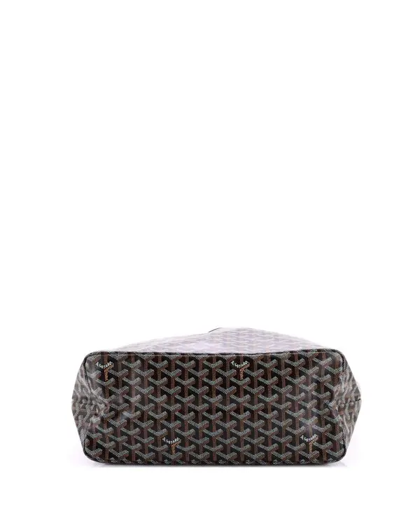 Goyard Saint Louis Pm Tote Coated Canvas - Brown