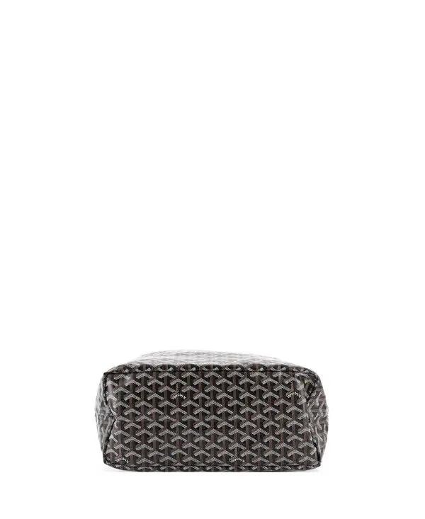 Goyard Pm Saint Louis Tote Coated Canvas - Black