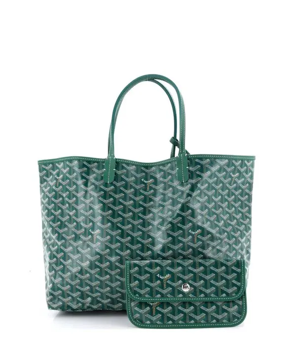 Goyard Saint Louis Pm Tote Coated Canvas - Green