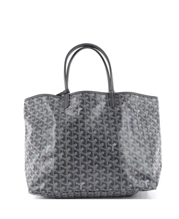 Goyard Pm Saint Louis Tote Coated Canvas - Gray