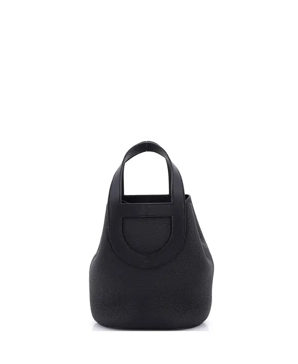 Hermès 18 In-the-loop Bag Clemence With Swift - Black