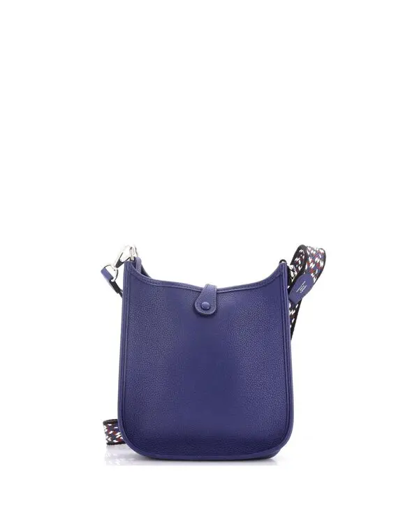 Hermès Tpm Evelyne Bag Gen Iii Maurice - Blue