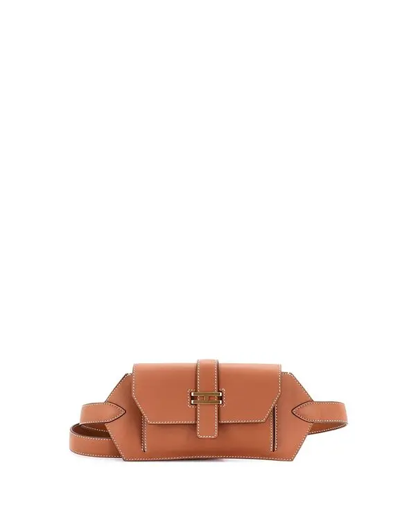 HERMES Elan Pocket 24 Belt Bag Swift - Brown