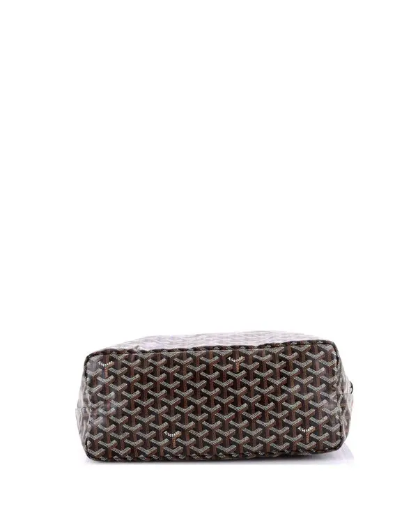 Goyard Pm Saint Louis Tote Coated Canvas - Black
