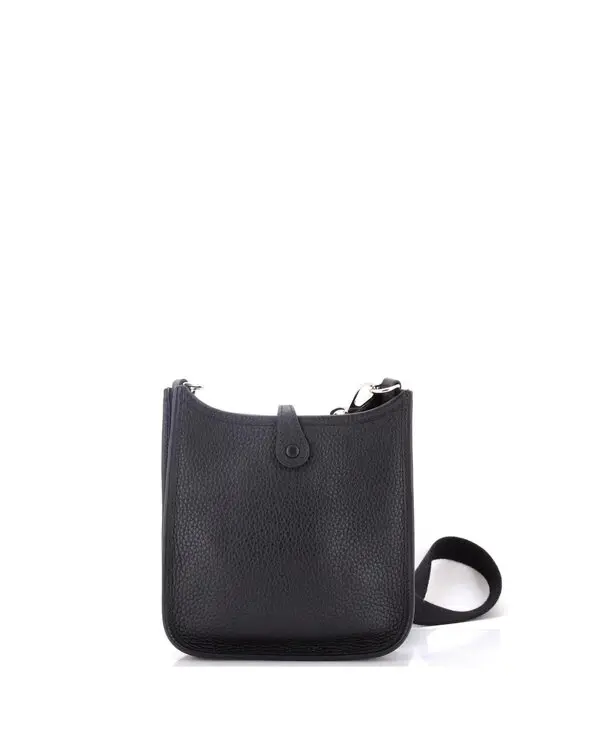 Hermès Tpm Evelyne Bag Gen Iii Clemence - Black