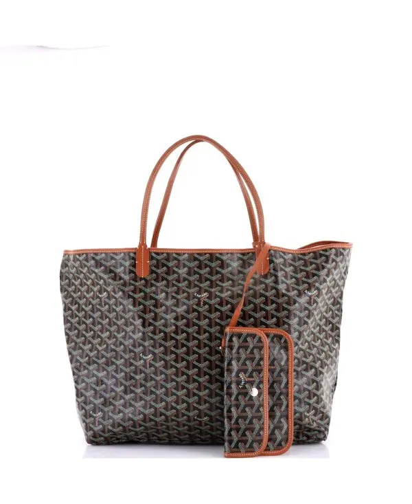 Goyard Gm Saint Louis Tote Coated Canvas