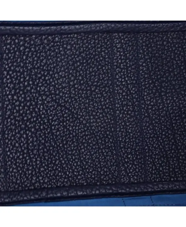 Hermès 30 Garden Party Tote Toile And Leather - Blue