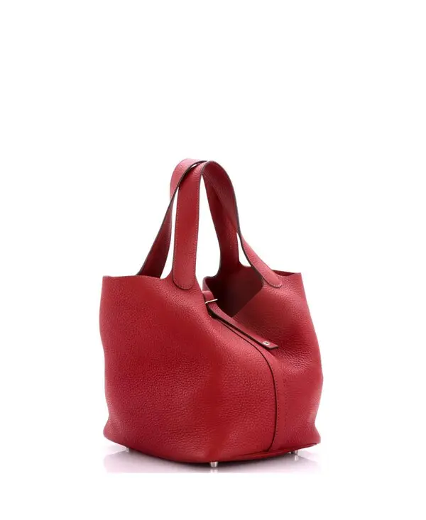 Hermès Picotin Lock Bag - Red