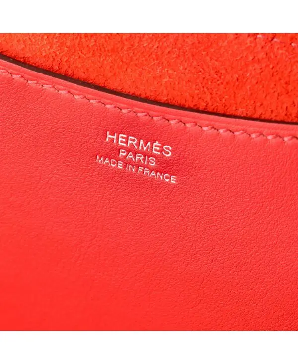 HERMES 23 In-the-loop Bag Clemence With Swift