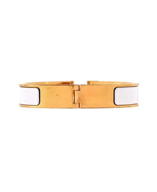 HERMES Narrow Clic H Bracelet