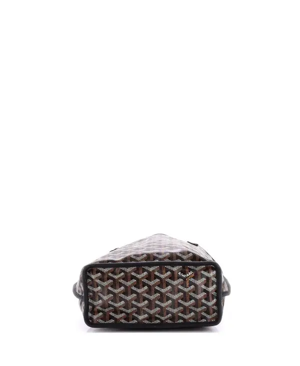 Goyard Anjou Reversible Tote Coated Canvas - Black