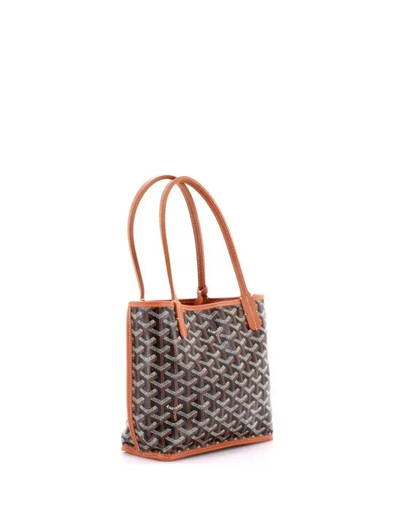 Goyard Anjou Reversible Tote Coated Canvas - Brown
