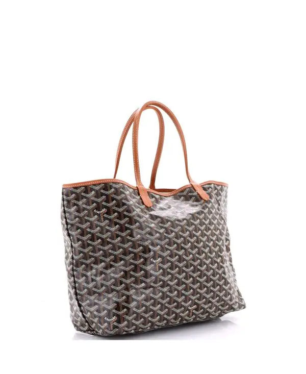 Goyard Pm Saint Louis Coated Canvas Tote - Brown