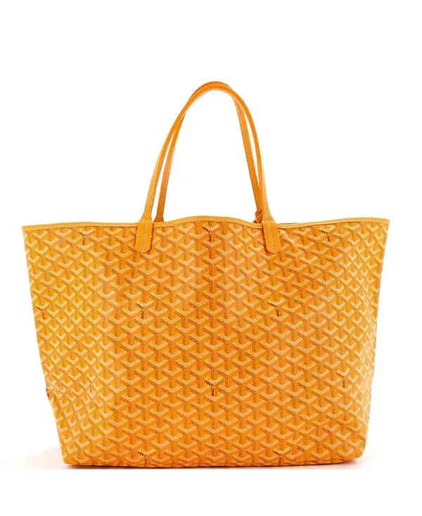GOYARD Gm Saint Louis Tote Coated Canvas - Yellow