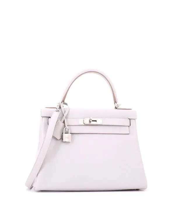 Hermès Kelly 28 Handbag - Gris Perle