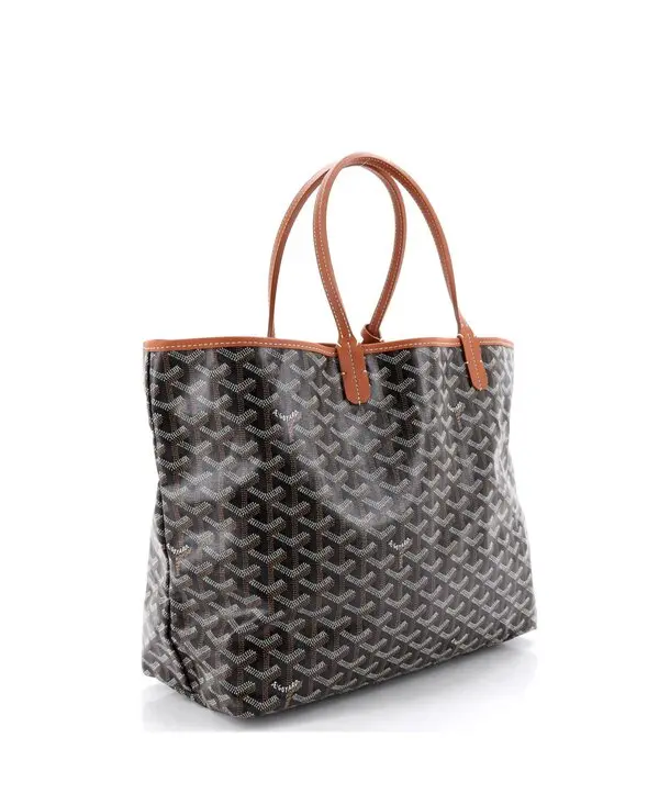 Goyard Saint Louis Pm Tote Coated Canvas - Brown
