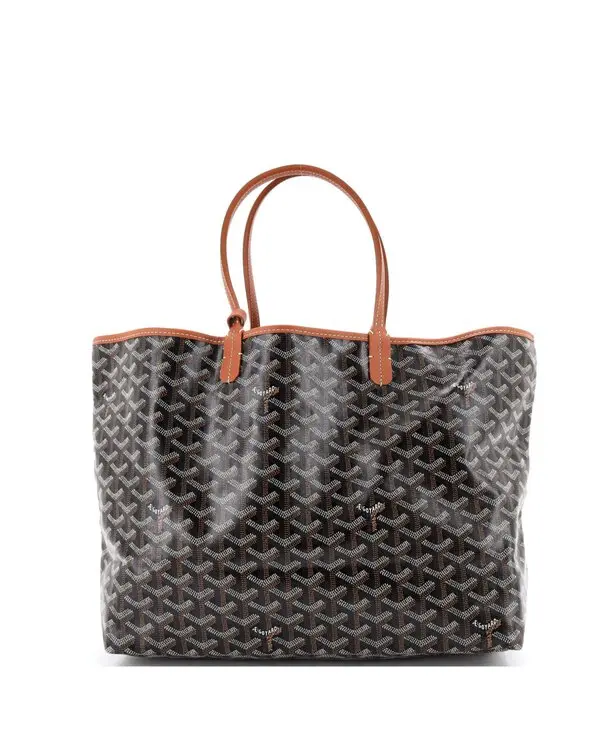 Goyard Saint Louis Pm Tote Coated Canvas - Brown