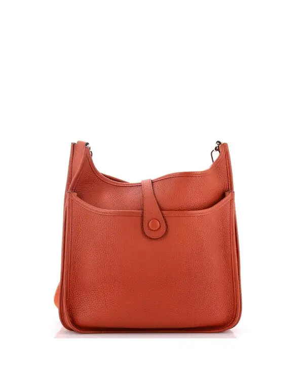 Hermès Pm Evelyne Bag Gen Iii Clemence - Brown