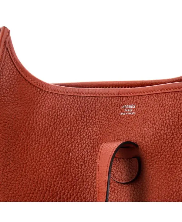 Hermès Pm Evelyne Bag Gen Iii Clemence - Brown