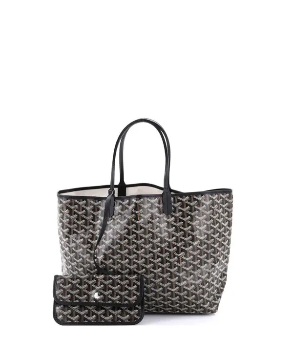 Goyard Pm Saint Louis Tote - Black