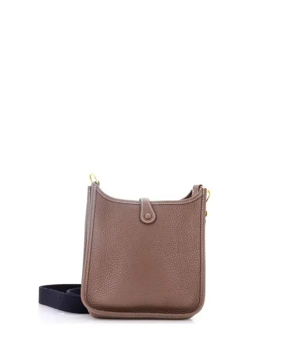 Hermès Tpm Evelyne Bag Gen Iii Clemence - Gray