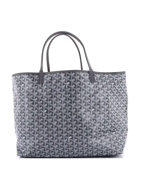 Goyard Gm Saint Louis Tote Coated Canvas - Gray
