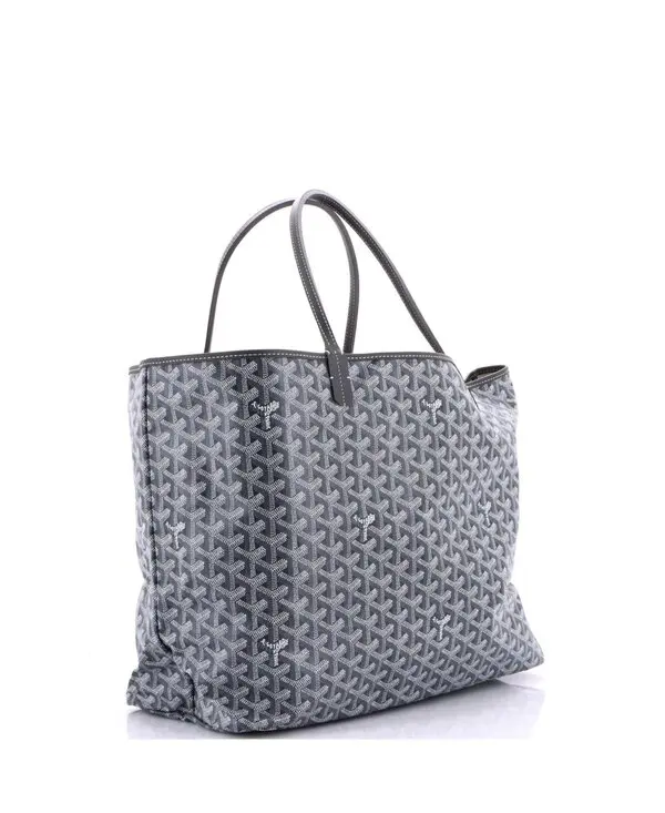 Goyard Gm Saint Louis Tote Coated Canvas - Gray