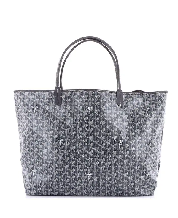 Goyard Gm Saint Louis Tote Coated Canvas - Gray