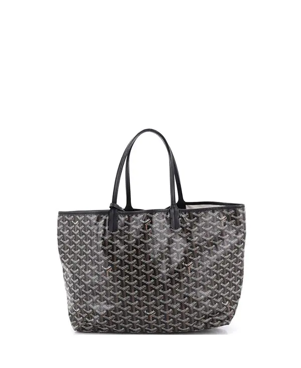 Goyard Pm Saint Louis Tote Coated Canvas - Black