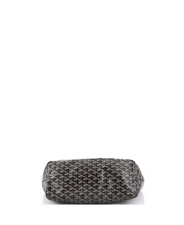 Goyard Pm Saint Louis Tote Coated Canvas - Black