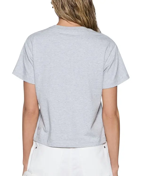 Ksubi Plaid Shrunken Tee - Grey