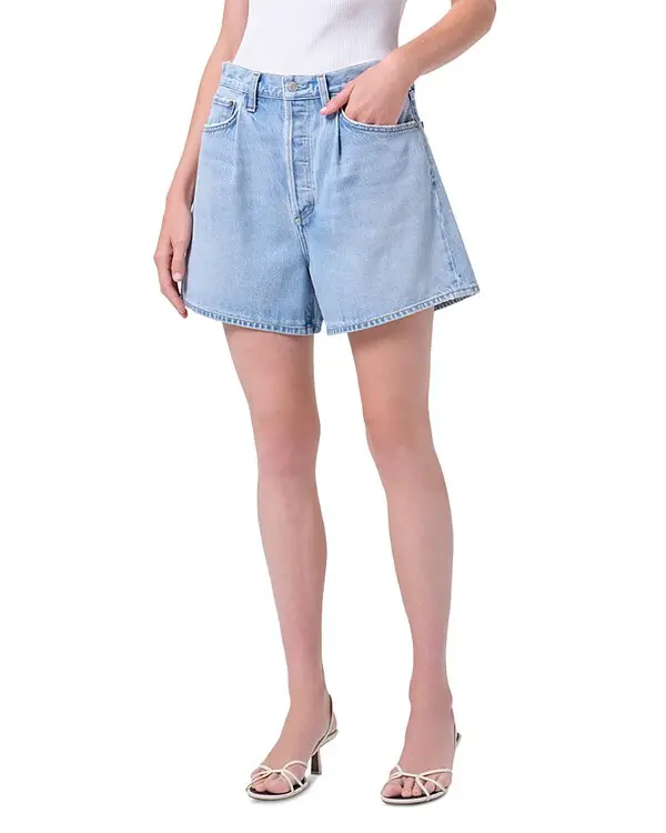 AGOLDE Rhoda Denim Shorts - Raft