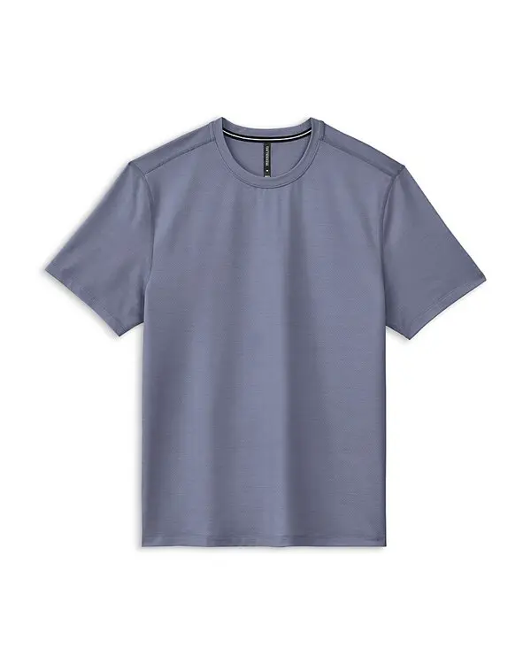 Ten Thousand Interval Crewneck T-shirt - Silver Bullet