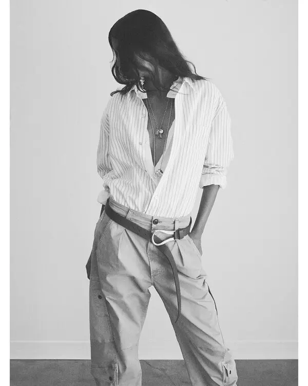 Citizens Of Humanity Kayla Button-front Shirt - Sherbert Stripe