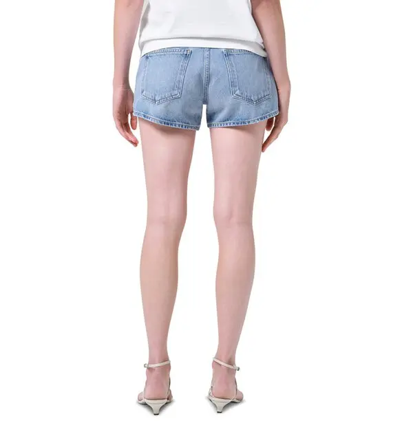 AGOLDE Low Rise Parker Denim Shorts - Replica