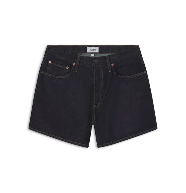 AGOLDE Leith Denim Shorts - Rinse