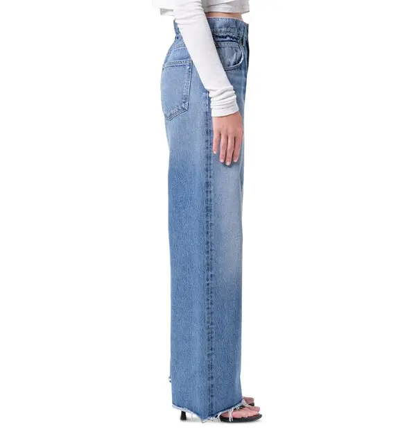 AGOLDE Lyonne Straight Leg Jeans - Outbreak