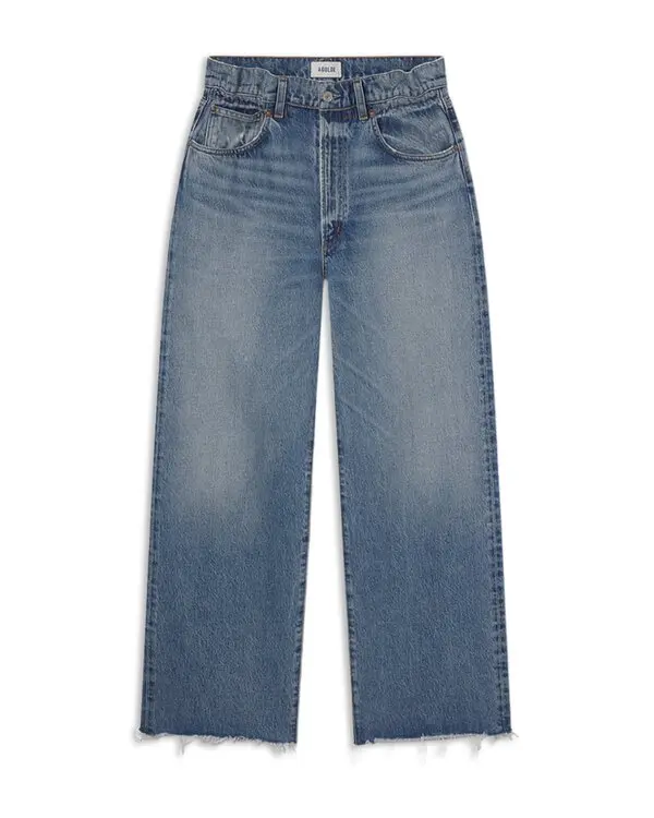 AGOLDE Lyonne Straight Leg Jeans - Outbreak