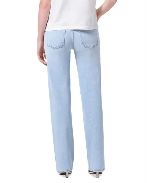 AGOLDE Harper Mid-rise Relaxed Straight Jeans - Flaunt
