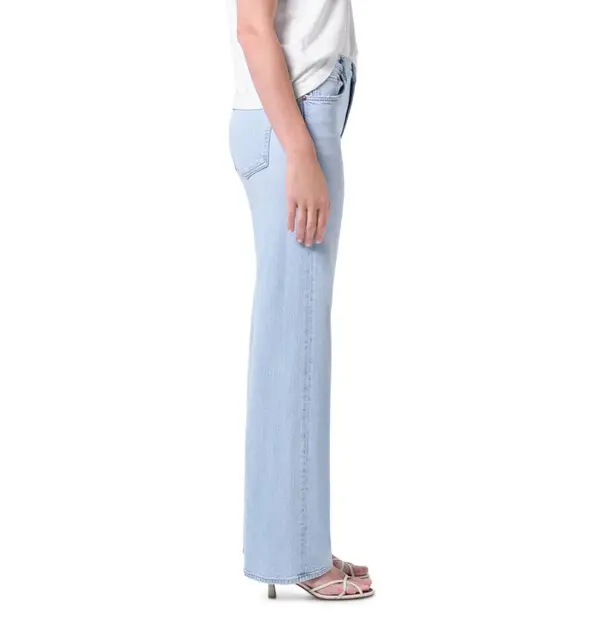 AGOLDE Harper Mid-rise Relaxed Straight Jeans - Flaunt