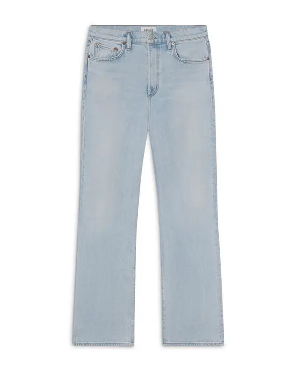 AGOLDE Harper Mid-rise Relaxed Straight Jeans - Flaunt