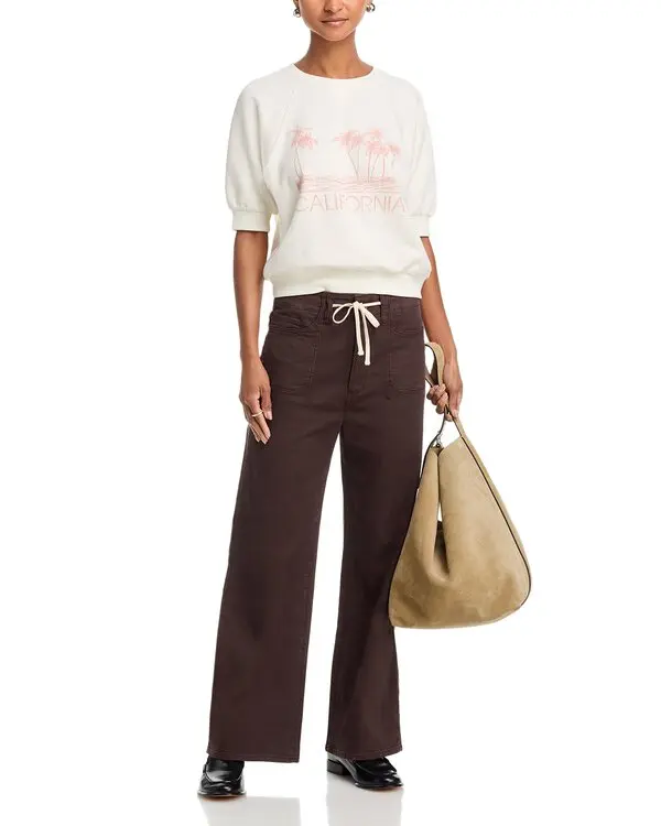 Paige Queenie Sweatshirt Top - Ivory Multi