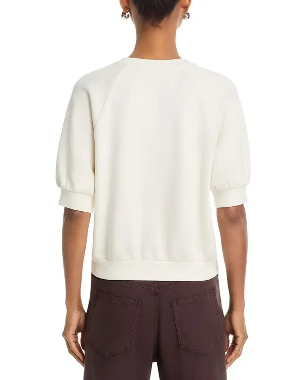 Paige Queenie Sweatshirt Top - Ivory Multi